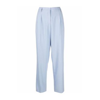 Blanca Vita Straight Hosen - - Trousers - Damen - Blau - 2XS