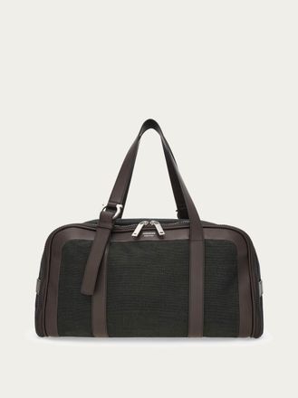 Ferragamo Herren Faltbare Weekender-Tasche Gr&uuml;n