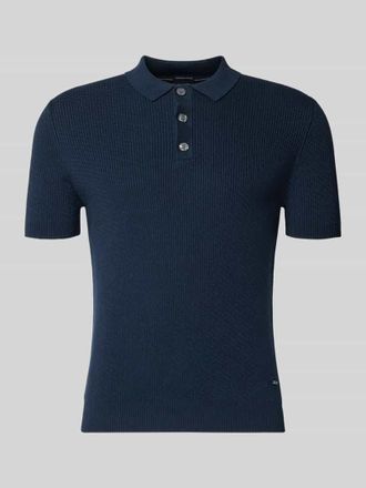 Joop Slim Fit Poloshirt mit Strukturmuster