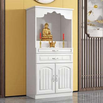 Generic Altartisch, Chinesischer Opferaltar Mit Schublade, Meditationsaltar F&uuml;r Die Familienandacht(Warm White,100cm/39.4)