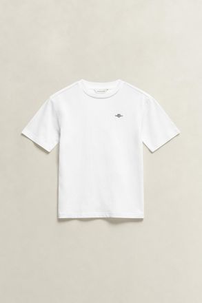 GANT Kinder Girls Shield T-Shirt (110/116) Wei&szlig;