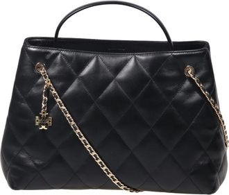 Tory Burch Fleming Carryall Bag - - Bags - Damen - Schwarzk - ONE SIZE