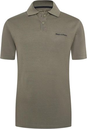 Marc O'Polo DFB Travel Collection Strick-Poloshirt mit Druckknopfleiste in