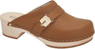 Scholl Femme PESCURA Clog 50 Sandale, Naturel, 41 EU