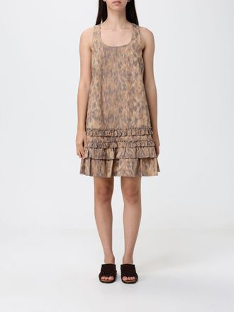 Ganni Robe Femme couleur Beige