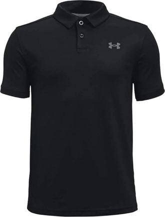 Under Armour Homme, Tops, Noir, Taille: XL Polo Noir en Polyester et &Eacute;lasthanne