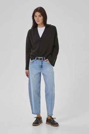 MY ESSENTIAL WARDROBE Strickpullover HuxiMW Regular fit brown