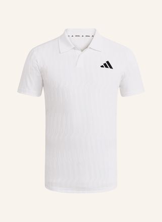 adidas Funktions-Poloshirt Freelift weiss