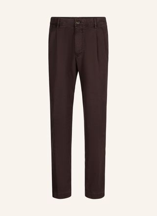 Windsor Windsor. Bundfaltenhose Regular Fit rot