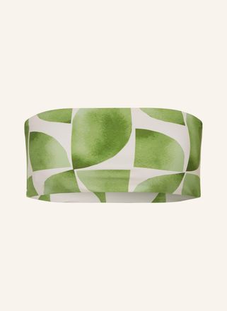 Seafolly Bandeau-Bikini-Top Sunray Zum Wenden gruen