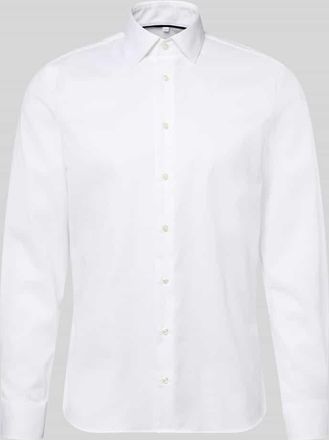 Jake*s Slim Fit Businesshemd aus Baumwoll-Mix