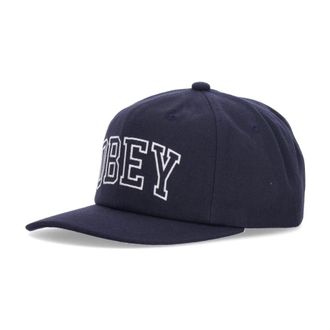 Obey Klassische Marineblau Snapback Kappe - - Accessories - unisex - Blau - ONE SIZE