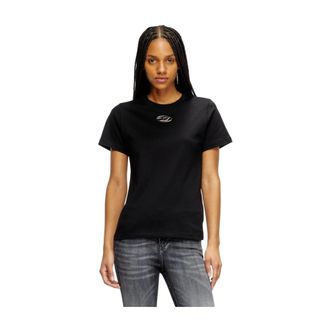 Diesel Femme, Tops, Noir, Taille: 40 FR T-regs-od-q1 Tee