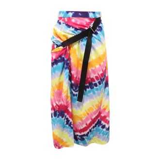 Kenzo Bedruckter Wickel Midi Rock - - Skirts - Damen - Mehrfarbig - S