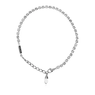 Jimmy Choo London Femme, Accessoires, Gris, Taille: ONE Size Bracelet de cheville Saeda