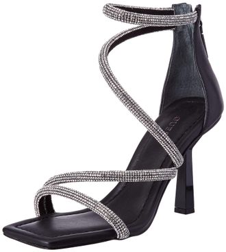 Guess Guess Damen Leanca Footwear Dress Sandale, Schwarz, 41 EU