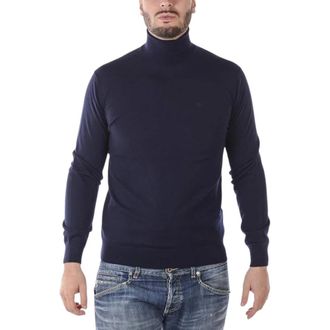 Emporio Armani Pullover - - Knitwear - Herren - Blau - 2XL