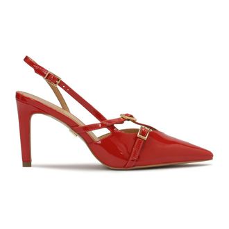 Kazar Lackierte rote Slingback-Pumps - - Shoes - Damen - Rot - 37 EU