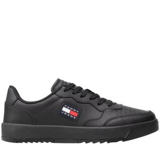 Tommy Jeans Homme, Chaussures, Noir, Taille: 41 EU Basket Noires Classiques