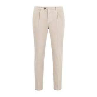 BRIGLIA 1949 Homme, Pantalons, Beige, Taille: L Pantalon slim