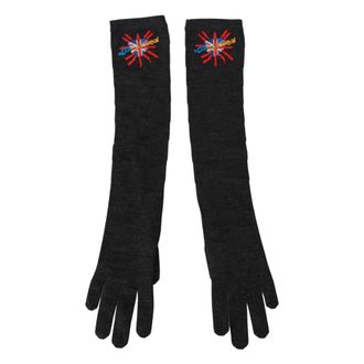 Dolce & Gabbana Ellbogenlange Handschuhe - - Accessories - Damen - Grau - ONE SIZE