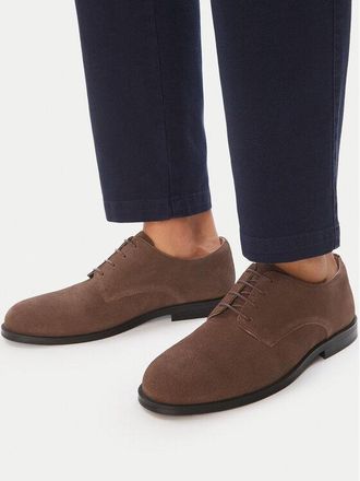 Calvin Klein Halbschuhe Ess Rubber Derby Su HM0HM02269 Dunkelbraun