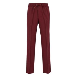 Dr&ocirc;le de Monsieur Mbp191Pl186 Twill Elastischer Bund Hose - - Trousers - Herren - Rot - XL
