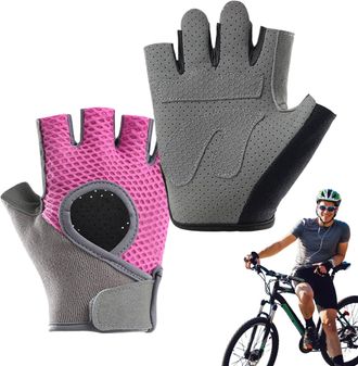 Generico Trainingshandschuhe - Handschuhe f&uuml;r Gewichtheben, Langhantel&uuml;bungen | Fitnesshandschuhe mit niedrigem Druck f&uuml;r Gewichtheben, Radfahren, Krafttrainin