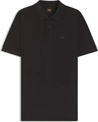 BOSS Hommes Prime Polo en piqu&eacute; de Coton avec Logo imprim&eacute;