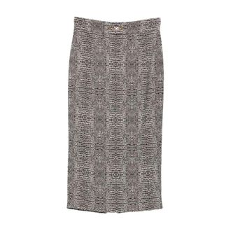 Elisabetta Franchi Midi-Rock - - Skirts - Damen - Grau - S