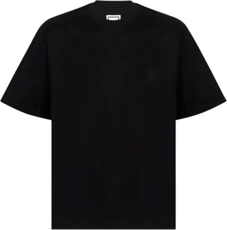 Wooyoungmi Wooyoungmi, Homme, Tops, Noir, Taille: L T-shirt &eacute;l&eacute;gant W253Ts05 718b