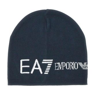 Emporio Armani Bonnet de visibilit&eacute; - Homme - Accessoires - Bleu - Taille: M