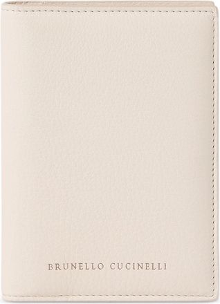 Brunello Cucinelli &Eacute;tui pour passeport en cuir Brunello Cucinelli