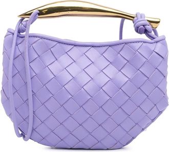 Bottega Veneta Hobo Bags - Baby Lambskin Intrecciato Sardine Bag - Gr. unisize - in Orange - für Damen