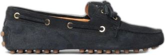 Tod's Femme, Chaussures, Bleu, Taille: 37 EU Mocassins Gommino en Daim