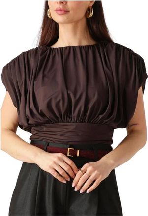 Co'Couture Damen, Blusen & Hemden, Braun, MGr&ouml;&szlig;e