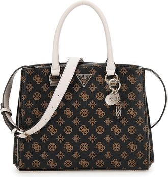 Guess Damen Handtasche Noelle Mocha Logo