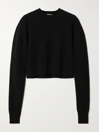 Tom Ford Pullover Aus Einer Wollmischung - Schwarz