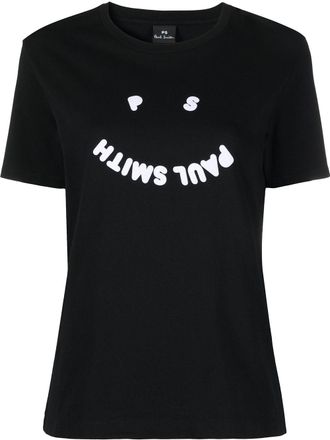 Paul Smith T-Shirt mit Logo-Print - Schwarz