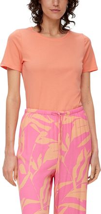 s.Oliver Orange Damen T-Shirt Kurzarm 2132009 32
