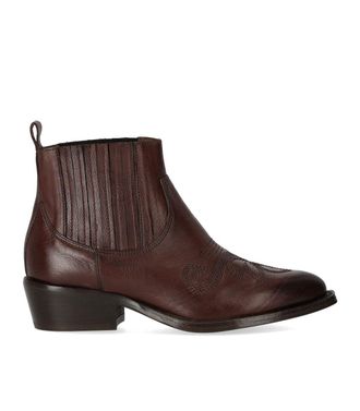 Duccio del Duca BOTTINE TEXANE &Eacute;B&Egrave;NE DUCCIO DEL DUCA