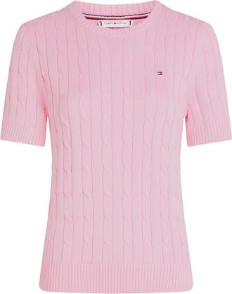 Tommy Hilfiger Pullover Cable Short Sleeve