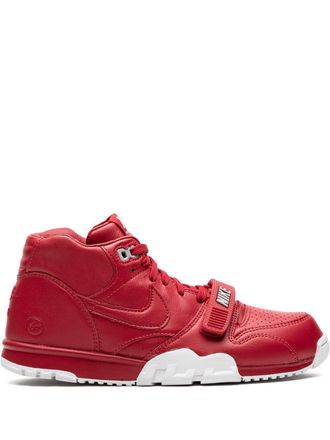 Nike baskets Air Trainer 1 Mid SP / Fragment - Rouge