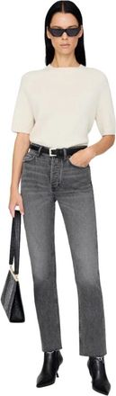 Anine Bing Damen, Jeans, Grau, W28Gr&ouml;&szlig;e