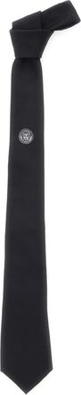 Versace Homme, Accessoires, Noir, Taille: ONE Size Medusa Silk Tie