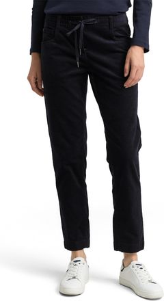 Tom Tailor Damen 1049411 Tapered Relaxed Cordhose, 11019-Lunar Eclipse, 36W / 28L