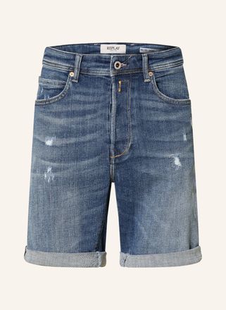 Replay Jeansshorts blau