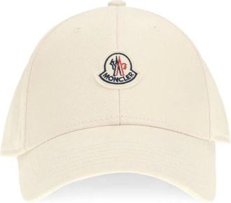 Moncler Femme, Accessoires, Beige, Taille: ONE Size Casquette de baseball en coton