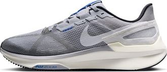 Nike Nike Homme Structure 25 Stra&szlig;enlaufschuh f&uuml;r Herren Chaussures de Course sur Route, Gris fum&eacute; Blanc Loup Gris Voile, 48 EU