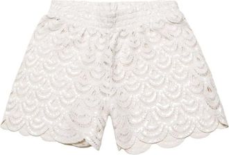 MC2 Saint Barth Femme, Shorts, Beige, Taille: 40 FR Short Shorts
